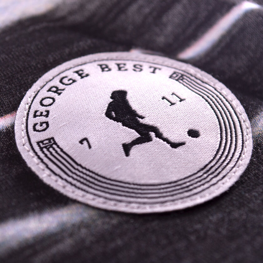 George Best E-Type All Over Caniseta Casual | Vintage Football Club