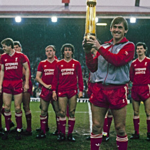 Liverpool 1985-86 Retro Football Track Top | Vintage Football Club