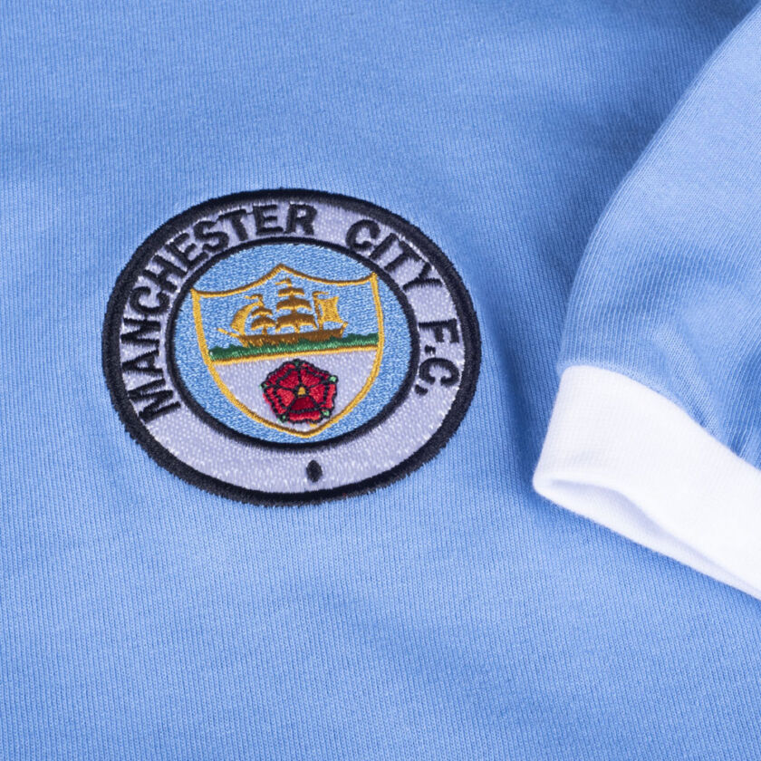 Manchester City 1973-74 Retro Football Shirt | Vintage Football Club