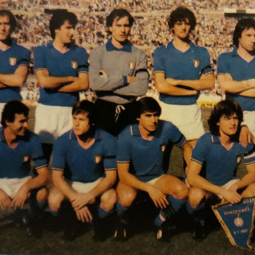 Italia 1981 Maglia Storica Mundialito | Vintage Football Club