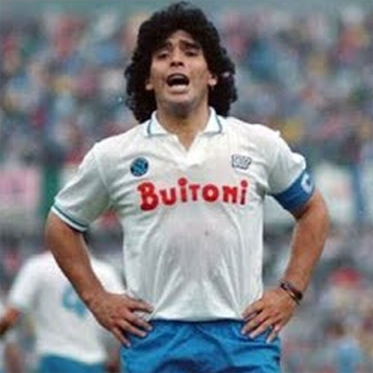 Maradona Naples 1986-87 Away Football Shirt | Vintage Football Club