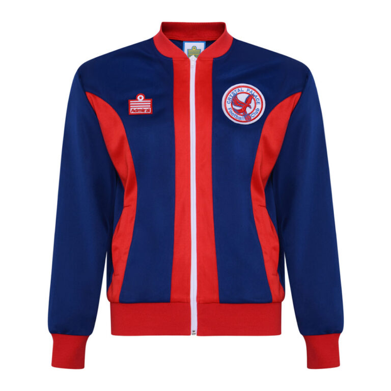 Crystal Palace 1980-81 Retro Football Track Top | Vintage Football Club