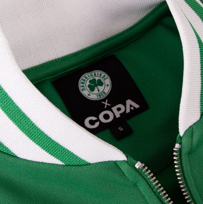 Panathinaikos 1970-71 Retro Football Track Top | Vintage Football Club
