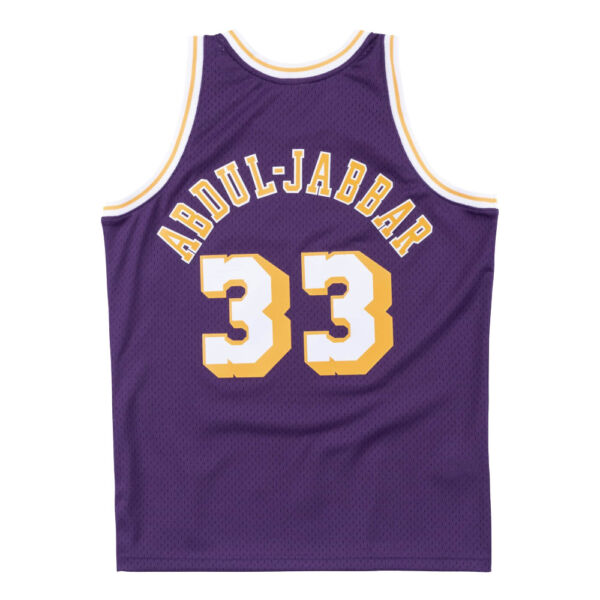 Los Angeles Lakers 1983-84 Jabbar Road Retro Jersey | Vintage Football ...